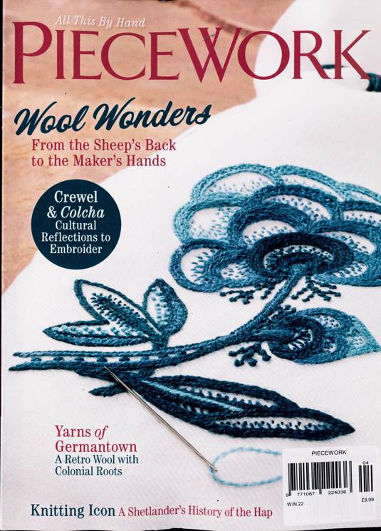 Piecework Magazine Subscription | Buy at Newsstand.co.uk | Knitting and ...