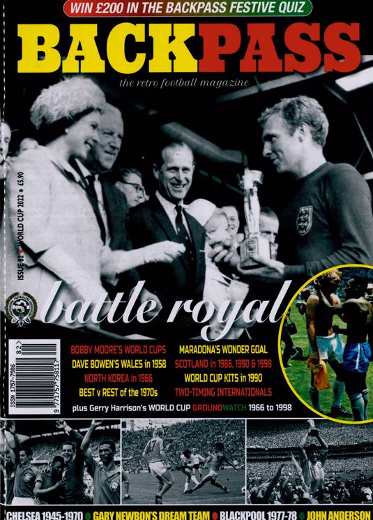 Backpass Magazine Subscription | Buy at Newsstand.co.uk | Football