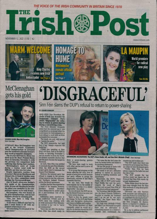 Irish Post Magazine Subscription | Buy at Newsstand.co.uk | Other Overseas