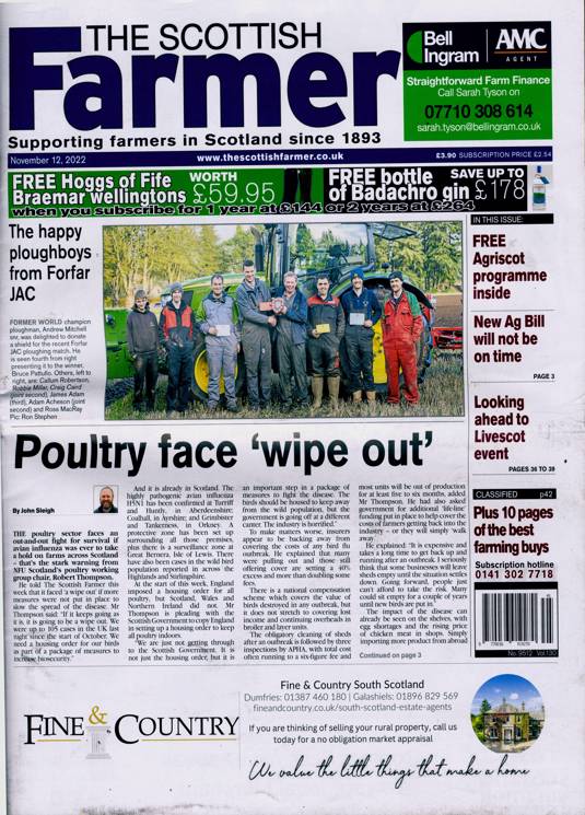 Scottish Farmer Magazine Subscription | Buy at Newsstand.co.uk ...