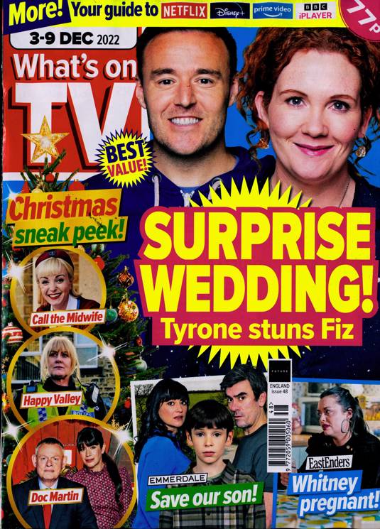 Whats On Tv England Magazine Subscription | Buy at Newsstand.co.uk ...