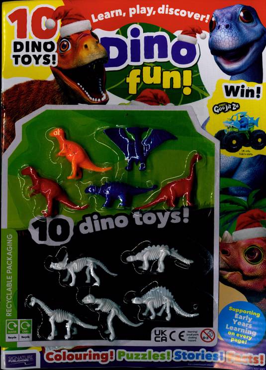 Dino Fun Magazine Subscription | Buy at Newsstand.co.uk | Pre School