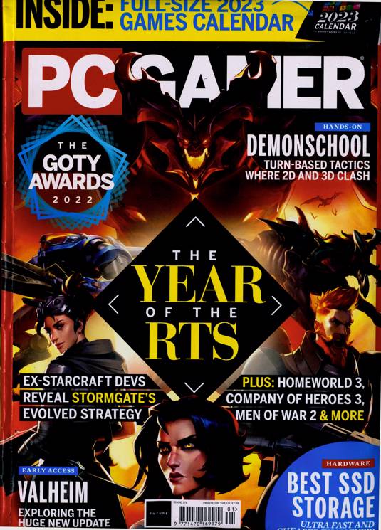 Pc Gamer Magazine 2022