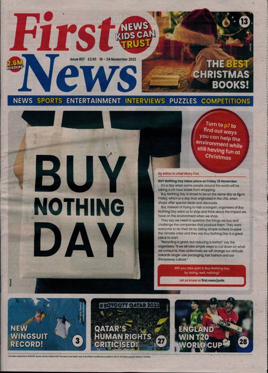 First News Magazine Subscription | Buy at Newsstand.co.uk | General