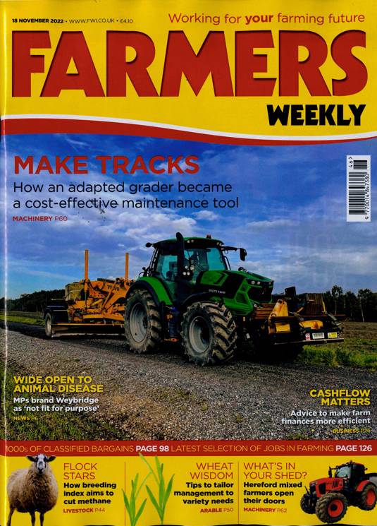 Farmers Weekly Magazine Subscription | Buy at Newsstand.co.uk | Agriculture