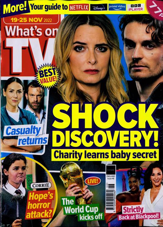 Whats On Tv England Magazine Subscription | Buy at Newsstand.co.uk ...