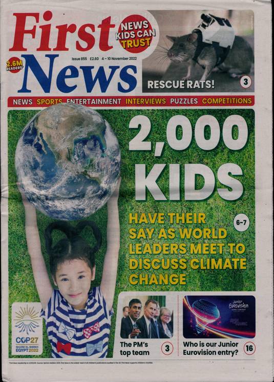 First News Magazine Subscription | Buy at Newsstand.co.uk | General