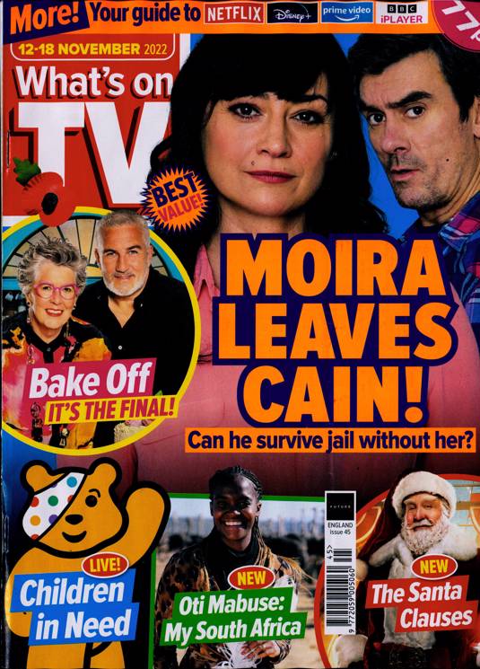 Whats On Tv England Magazine Subscription | Buy at Newsstand.co.uk ...