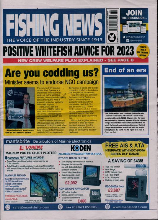 Fishing News Magazine Subscription | Buy at Newsstand.co.uk | Sea Fishing
