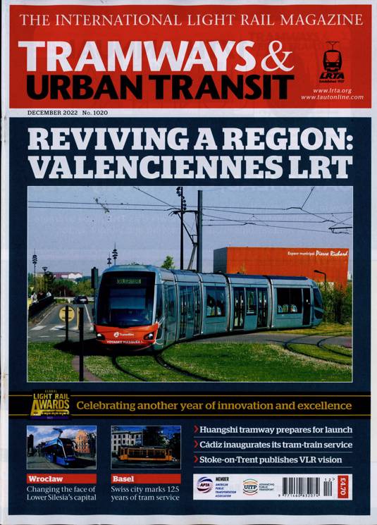 Tramways And Urban Transit Magazine Subscription | Buy at Newsstand.co ...