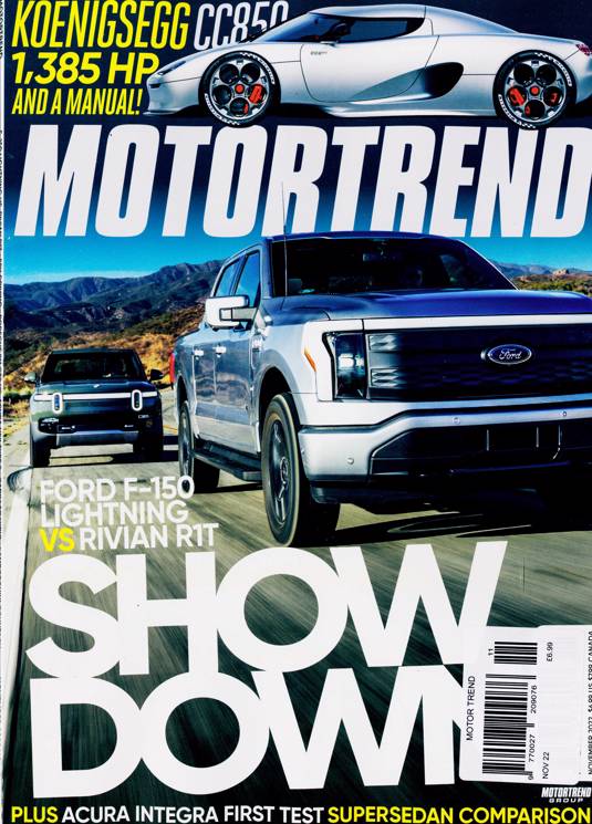 Motor Trend Magazine Subscription | Buy at Newsstand.co.uk | General Car