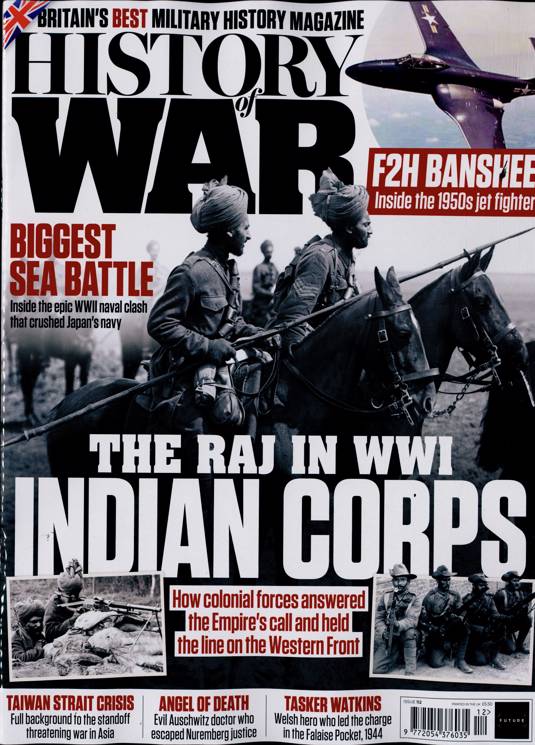 History Of War Magazine Subscription | Buy at Newsstand.co.uk | Military