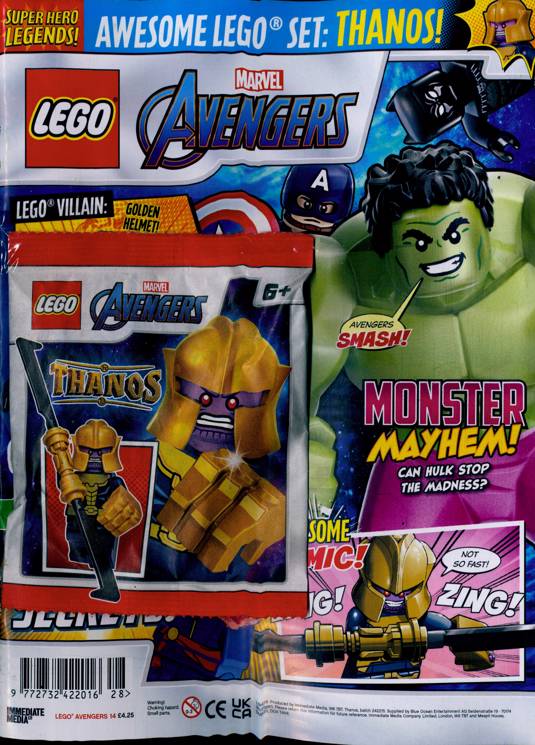 Lego Superhero Legends Magazine Subscription | Buy at Newsstand.co.uk ...