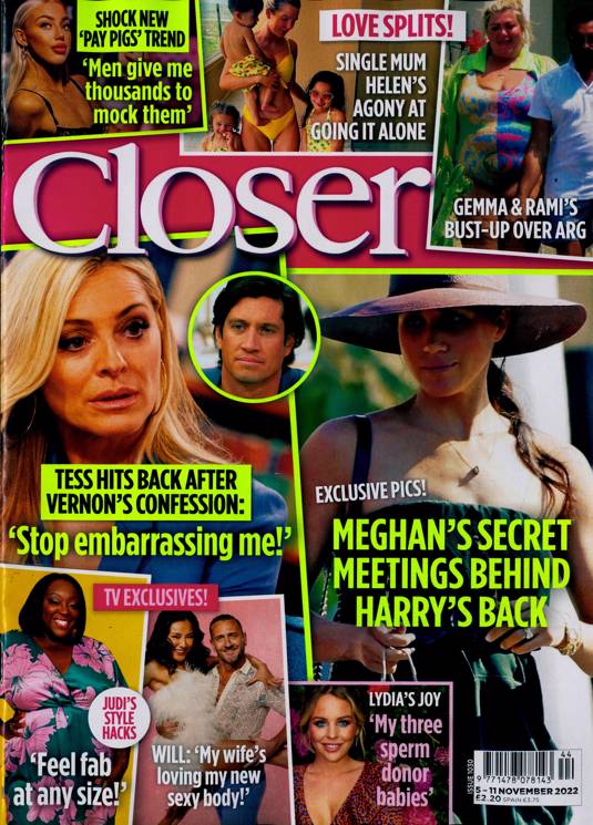 Closer Magazine Subscription | Buy at Newsstand.co.uk | Women's Weekly