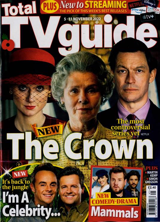 Total Tv Guide England Magazine Subscription | Buy at Newsstand.co.uk ...