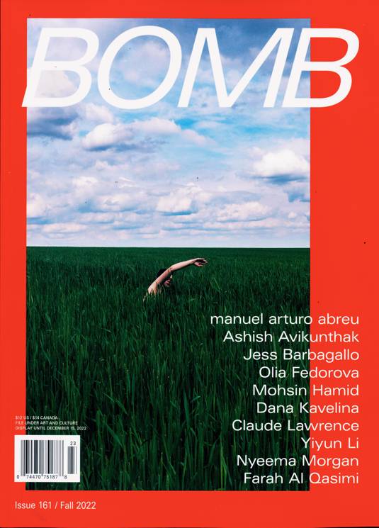Bomb Magazine Subscription | Buy at Newsstand.co.uk | Visual Arts