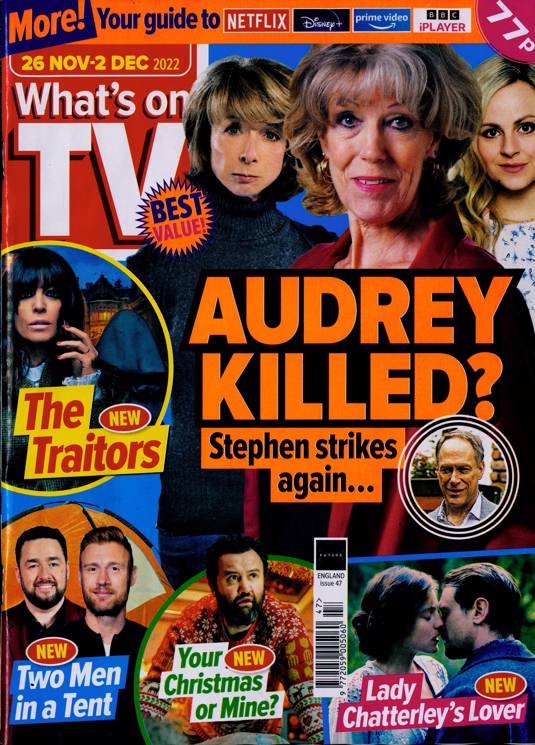 Whats On Tv England Magazine Subscription | Buy at Newsstand.co.uk ...