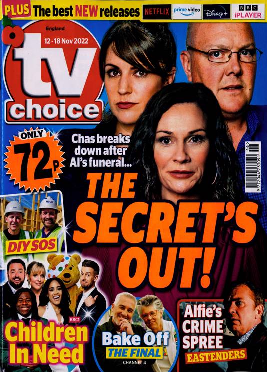 Tv Choice England Magazine Subscription | Buy at Newsstand.co.uk | TV ...