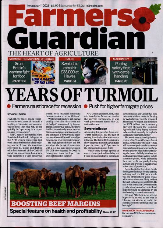 Farmers Guardian Magazine Subscription | Buy at Newsstand.co.uk ...