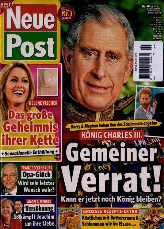 Neue Post Magazine Subscription | Buy at Newsstand.co.uk | German
