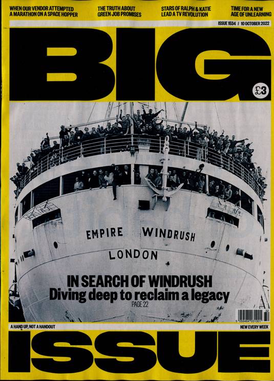 The Big Issue Magazine Subscription | Buy at Newsstand.co.uk | UK ...