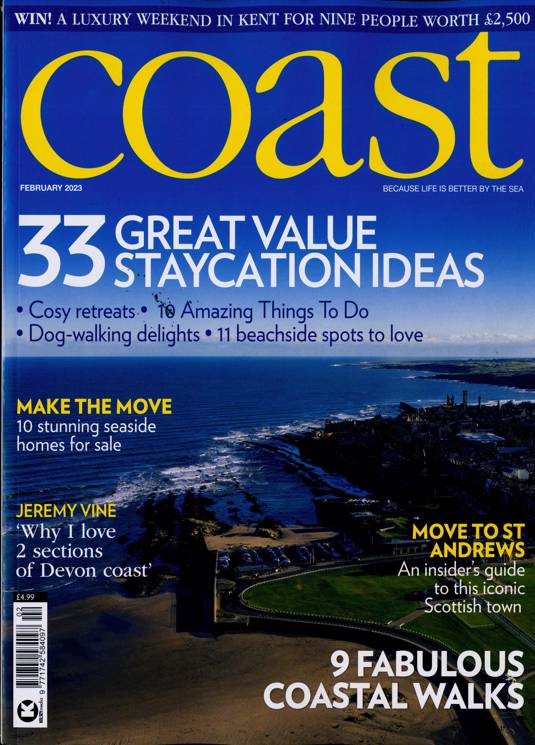 Coast Magazine Subscription | Buy at Newsstand.co.uk | Countryside