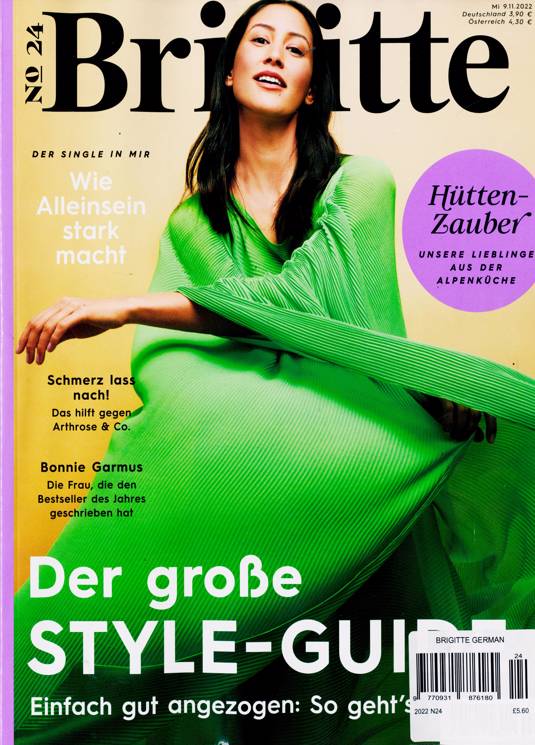 Brigitte Magazine Subscription | Buy at Newsstand.co.uk | German