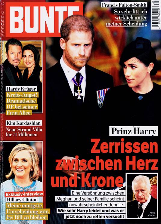 Bunte Illustrierte Magazine Subscription | Buy at Newsstand.co.uk | German
