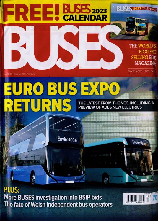 Buses Magazine Subscription | Buy at Newsstand.co.uk | Other Transport