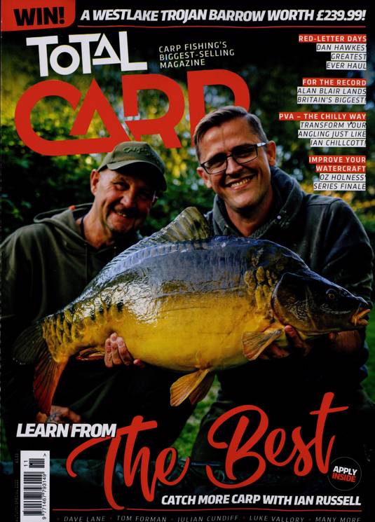 Total Carp Magazine Subscription | Buy at Newsstand.co.uk | Coarse Fishing