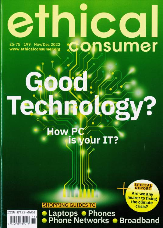 Ethical Consumer Magazine Subscription | Buy at Newsstand.co.uk | Green ...