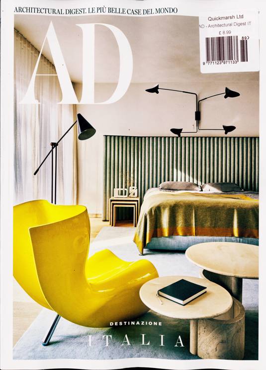Architectural Digest Italian Magazine Subscription | Buy at Newsstand ...