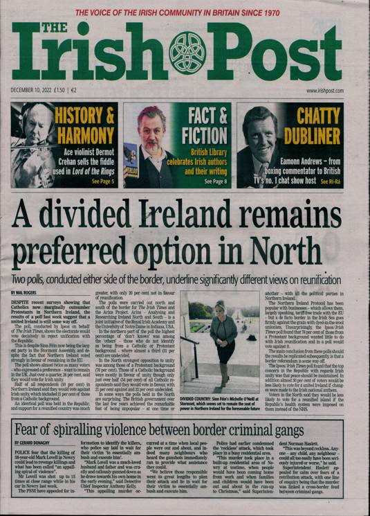 Irish Post Magazine Subscription | Buy at Newsstand.co.uk | Other Overseas