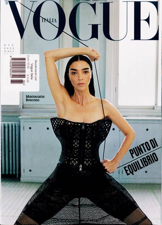Vogue Italian Magazine Subscription | Buy at Newsstand.co.uk | Italian