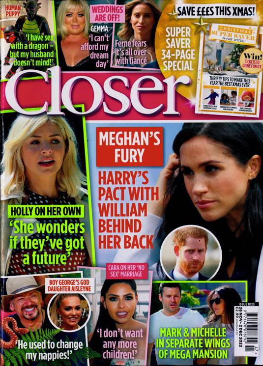 Closer Magazine Subscription | Buy at Newsstand.co.uk | Women's Weekly