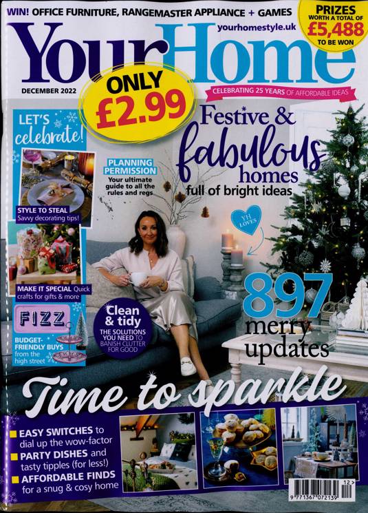 Your Home Magazine Subscription | Buy at Newsstand.co.uk | Home Interiors