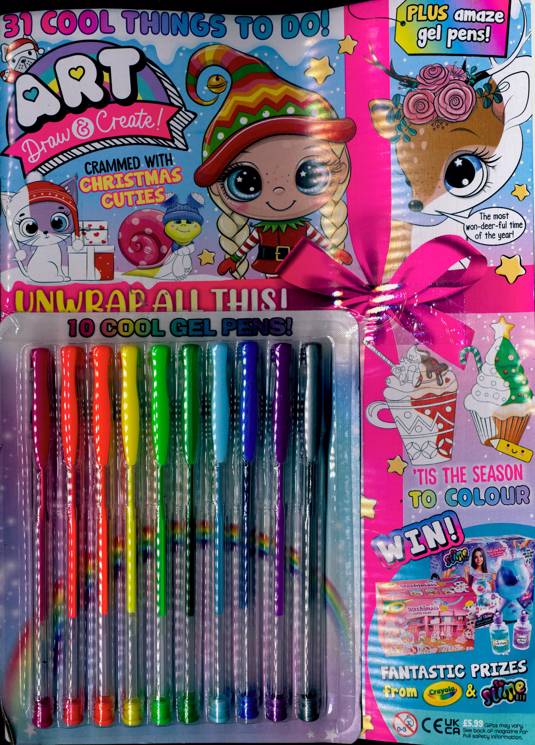 Art Draw And Create Magazine Subscription | Buy at Newsstand.co.uk ...