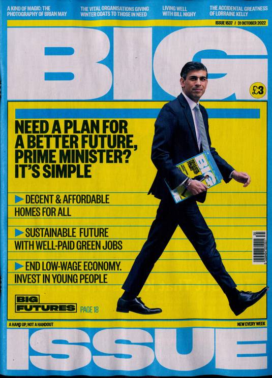 The Big Issue Magazine Subscription | Buy at Newsstand.co.uk | UK ...