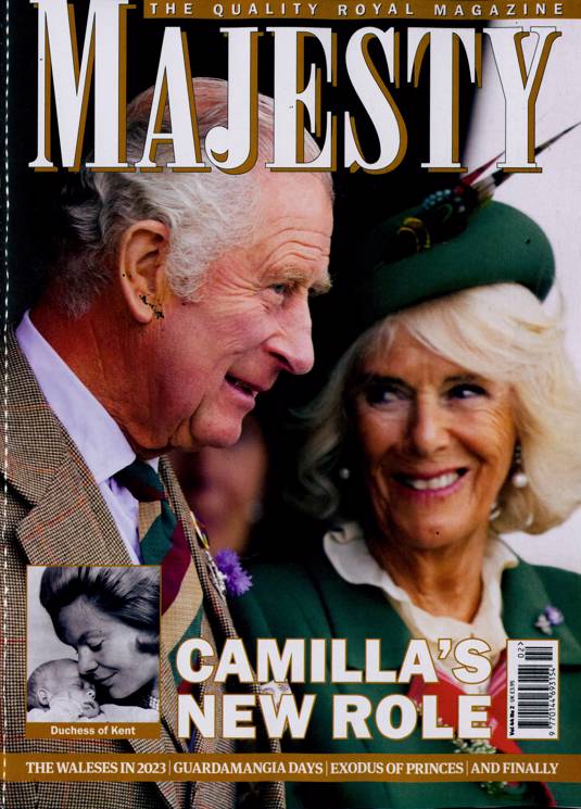 Majesty Magazine Subscription | Buy at Newsstand.co.uk | Royalty