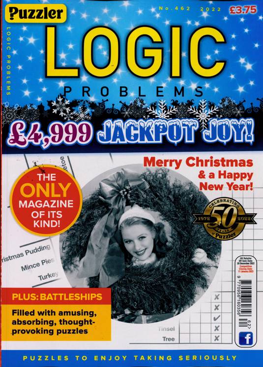 Puzzler Logic Problems Magazine Subscription | Buy at Newsstand.co.uk ...