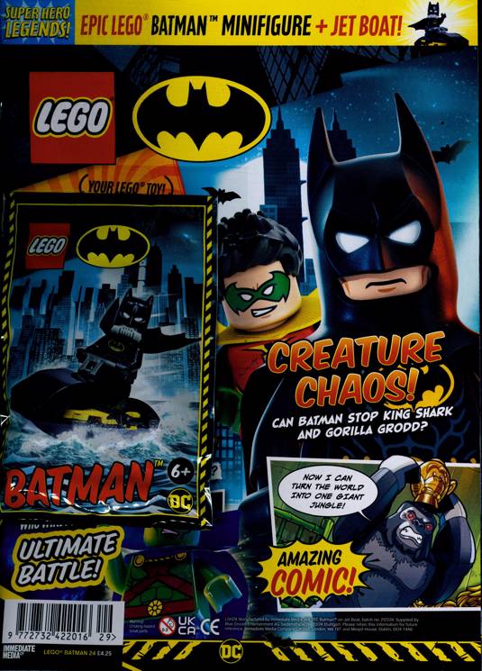 Lego Superhero Legends Magazine Subscription | Buy at Newsstand.co.uk ...