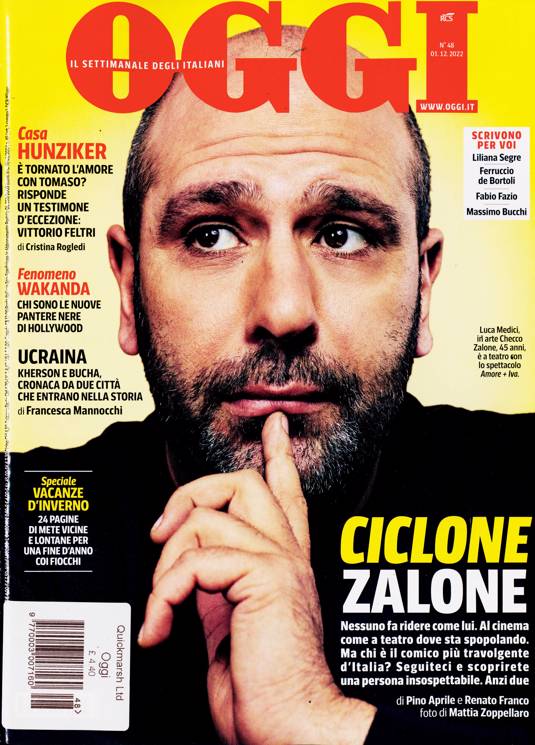 Oggi Magazine Subscription | Buy at Newsstand.co.uk | Italian