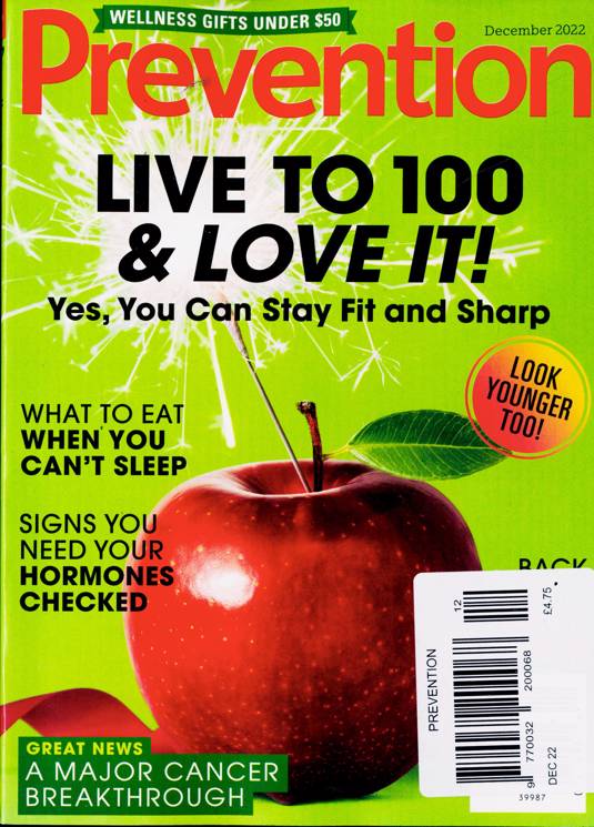 Prevention Magazine Subscription | Buy at Newsstand.co.uk | General Women's