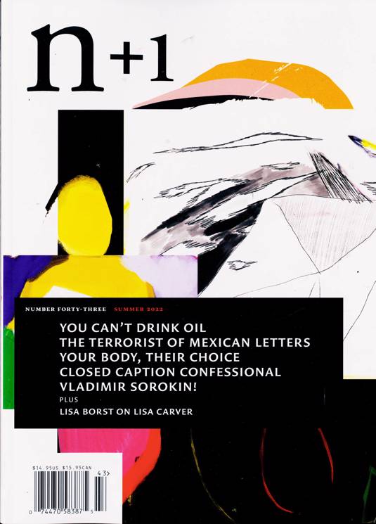 N Plus One Magazine Subscription | Buy at Newsstand.co.uk | Visual Arts