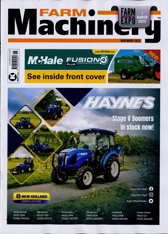 Farm Machinery Magazine Subscription | Buy at Newsstand.co.uk | Other Trade