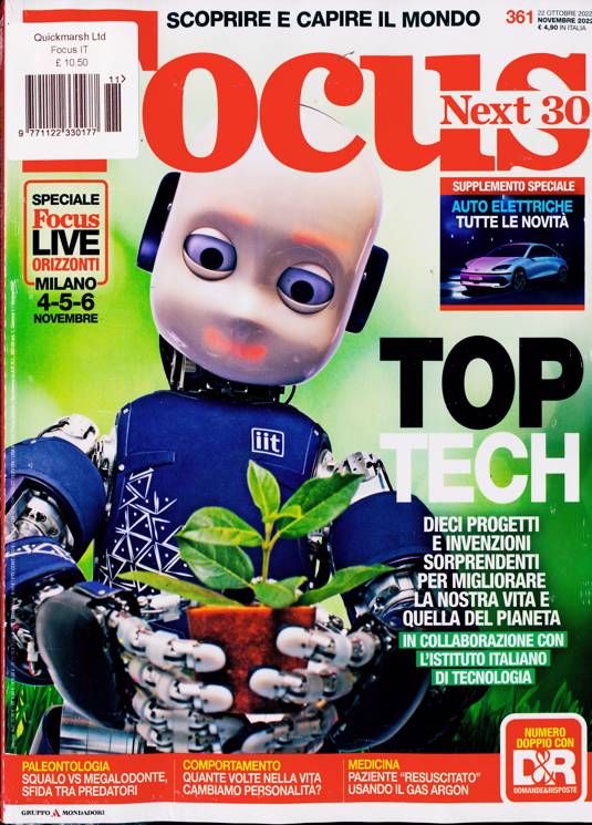 Focus (Italian) Magazine Subscription | Buy at Newsstand.co.uk | Italian