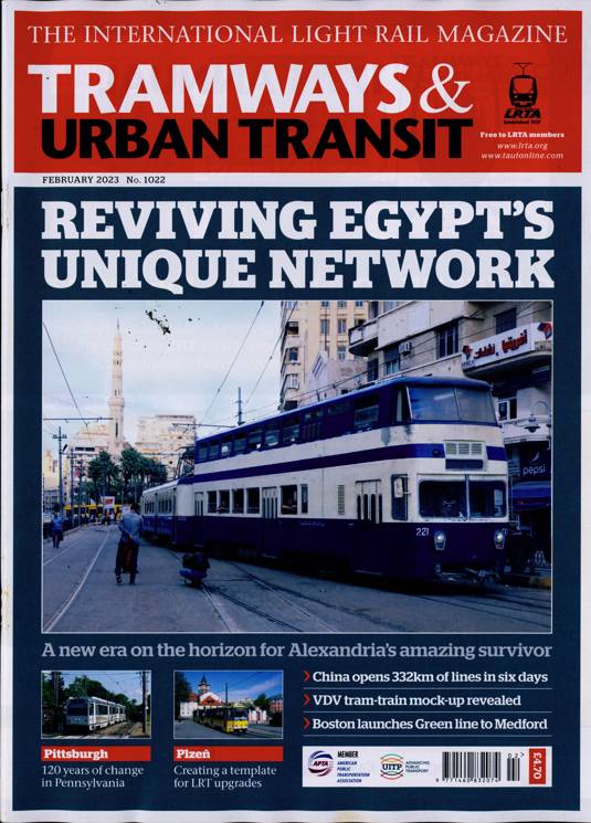 Tramways And Urban Transit Magazine Subscription | Buy at Newsstand.co ...