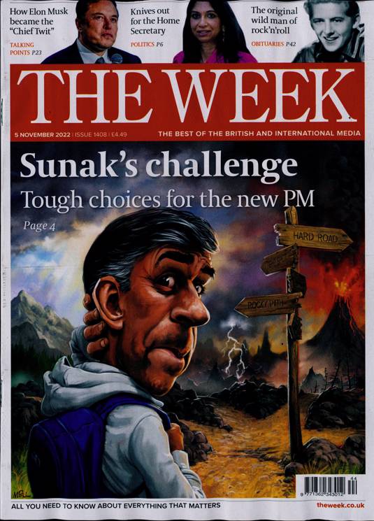The Week Magazine Subscription | Buy at Newsstand.co.uk | UK Current ...
