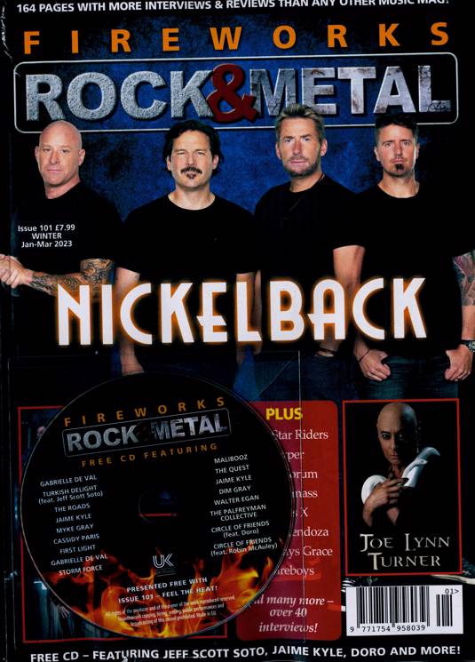 Fireworks Magazine Subscription | Buy at Newsstand.co.uk | Rock Music