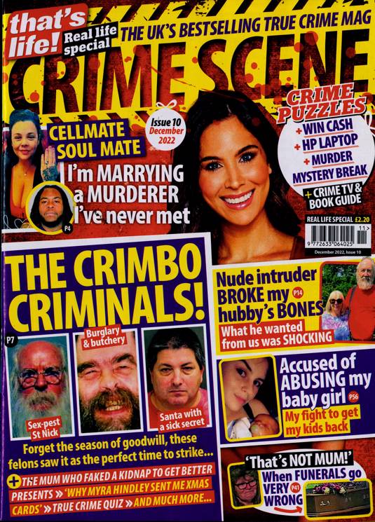 Thats Life Crime Scene Magazine Subscription | Buy at Newsstand.co.uk ...